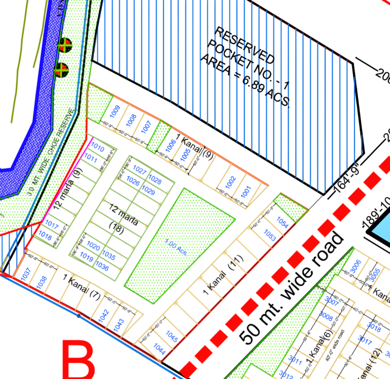 Aerocity Mohali MAP – (Block Wise) – AEROCITY MOHALI
